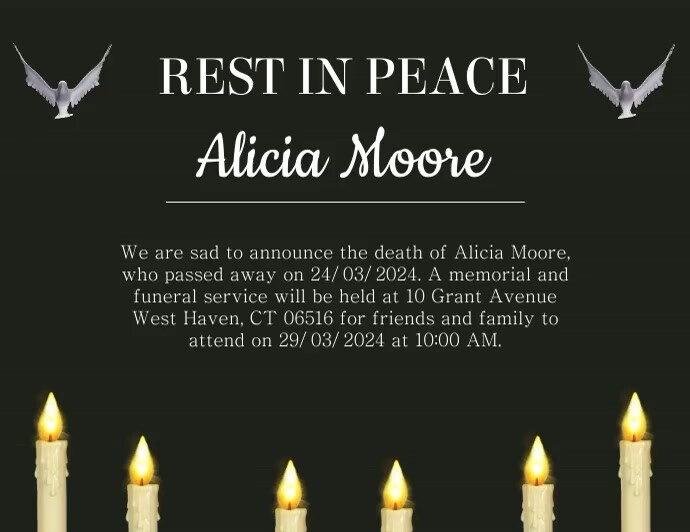 Rest In Peace Template | PosterMyWall