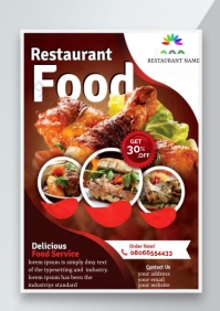 restaurannt Template | PosterMyWall