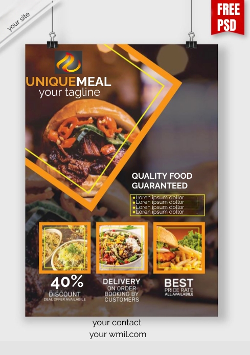 restaurannt Template | PosterMyWall