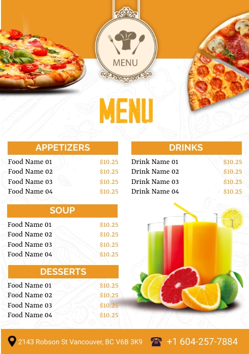 Copy of Restaurant 01 | PosterMyWall