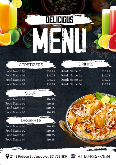 Copy of Restaurant 02 | PosterMyWall