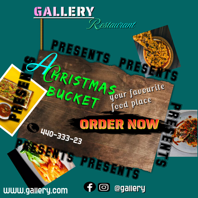 Restaurant Advert Template | PosterMyWall