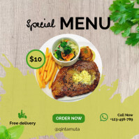 Restaurant and Food Promotion Template | PosterMyWall