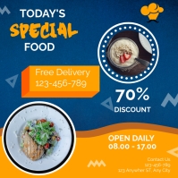 Restaurant Food Promotion Template | PosterMyWall