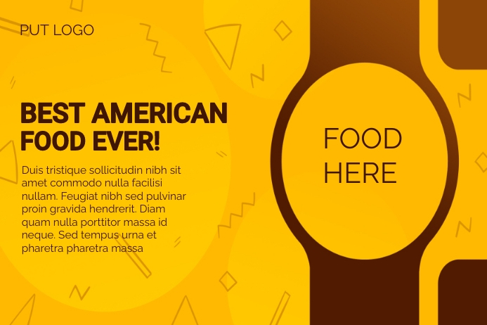 RESTAURANT BANNER Template | PosterMyWall