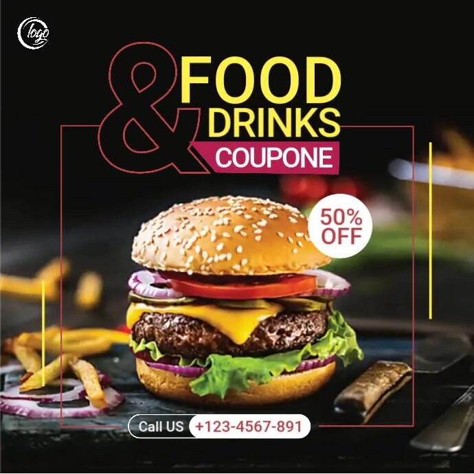 Restaurant Coupon Offer Template | PosterMyWall