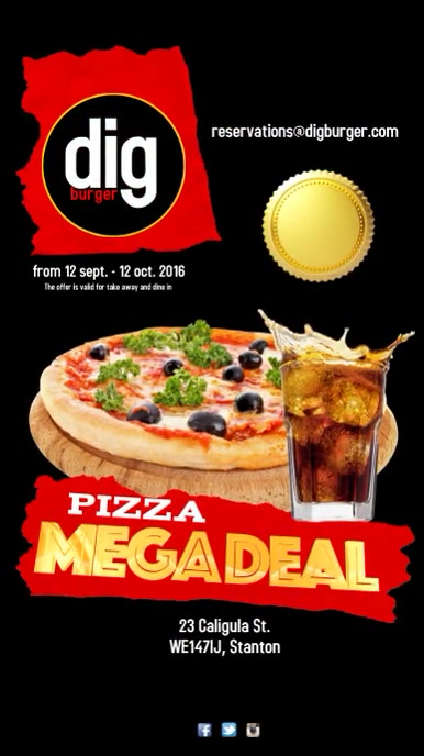 Copy of Restaurant deal Instagram story | PosterMyWall