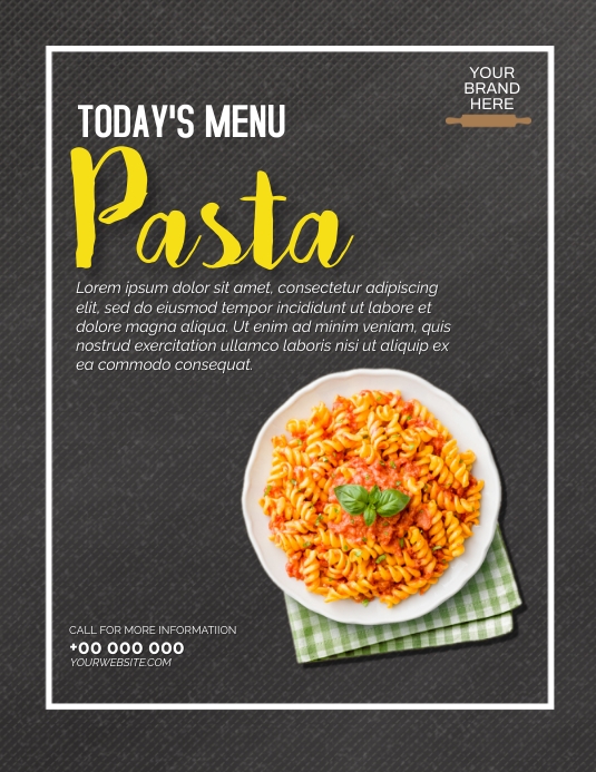 Copy of RESTAURANT DELIVERY FLYER | PosterMyWall