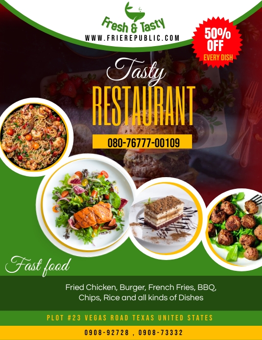 Copy of RESTAURANT | PosterMyWall