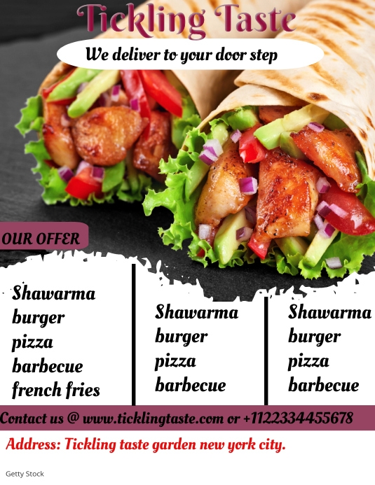 Copy of restaurant | PosterMyWall