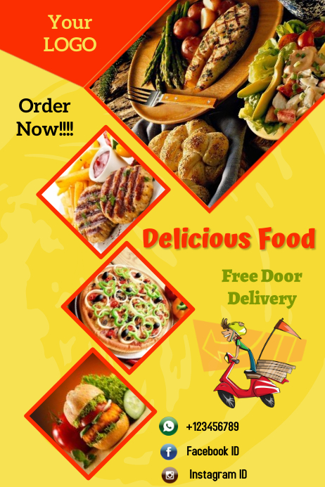 Restaurant Template | PosterMyWall