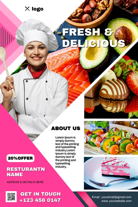 Copy of RESTAURANT | PosterMyWall