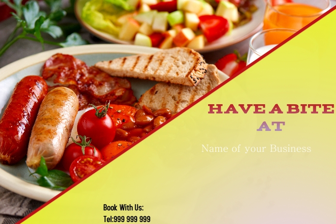 Restaurant Template | PosterMyWall