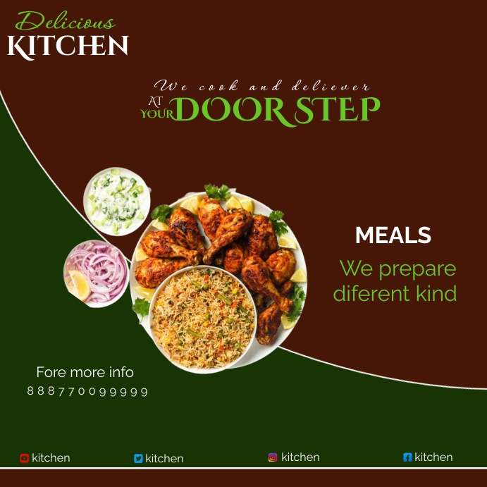 Copy of Restaurant | PosterMyWall