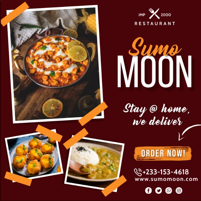 Restaurant Template | PosterMyWall