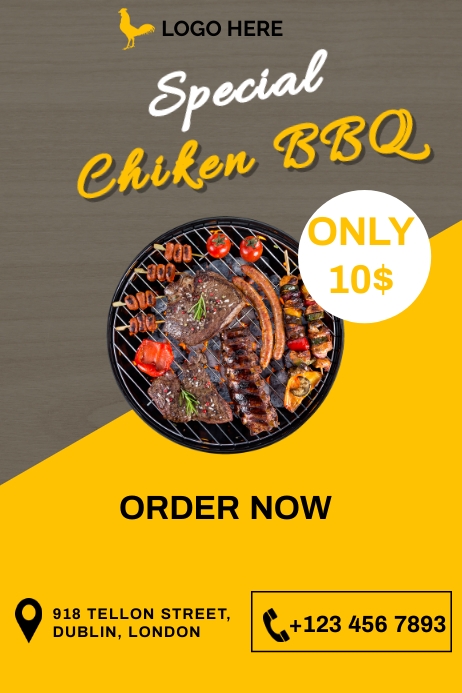 restaurant Template | PosterMyWall
