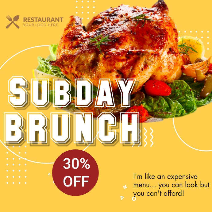 Restaurant Template | PosterMyWall