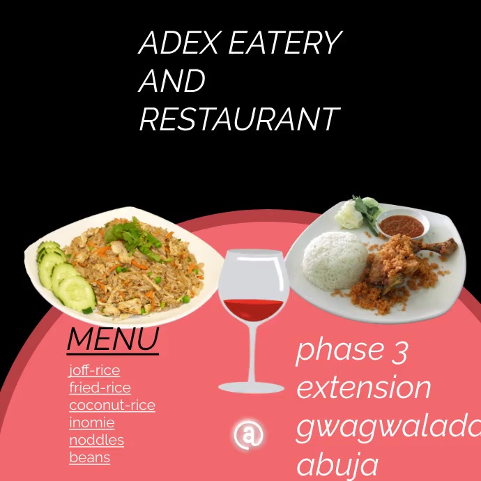 Restaurant Template | PosterMyWall