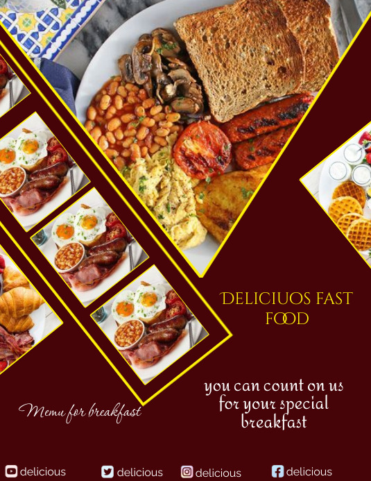 Copy of Restaurant | PosterMyWall