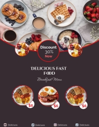 RESTAURANT TEMPLATE | PosterMyWall