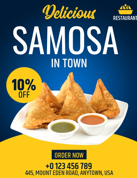 Plantilla de Restaurant | PosterMyWall