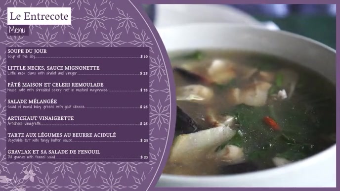 Restaurant Digital Signage Template | PosterMyWall