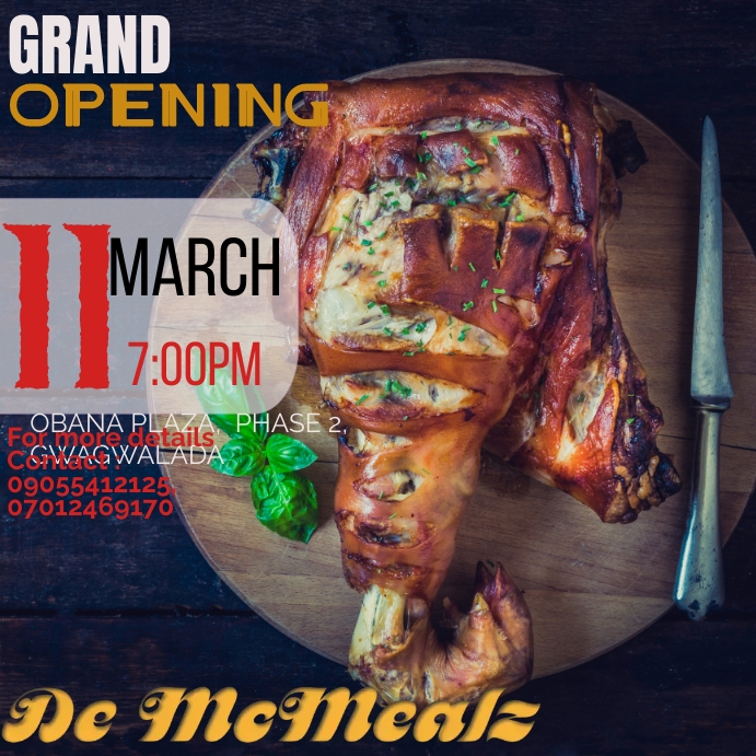 Restaurant flyer (21) Template | PosterMyWall