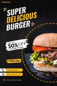 Restaurant/Bar Flyer Template | PosterMyWall