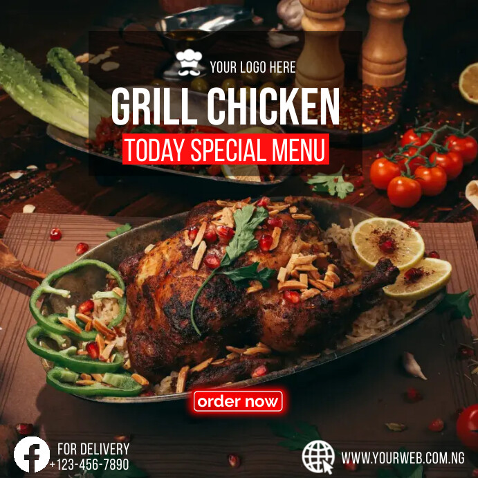 Copy of Restaurant flyer | PosterMyWall