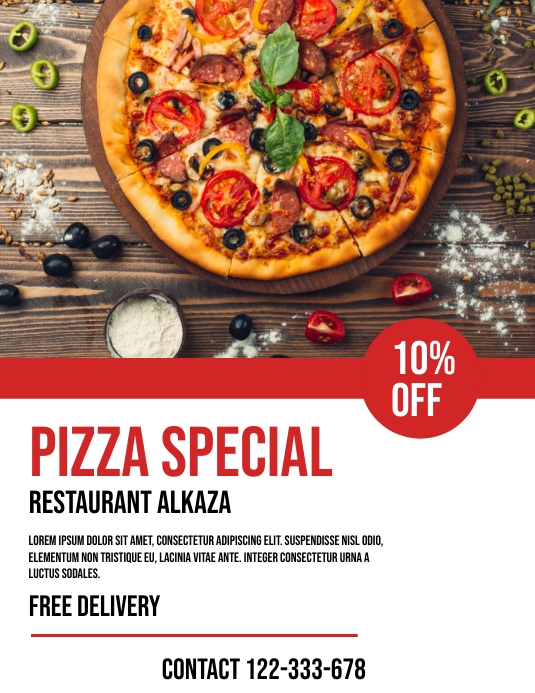 Restaurant flyer Template | PosterMyWall