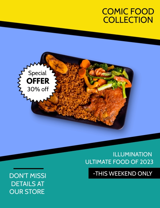 Restaurant Flyer Template | PosterMyWall