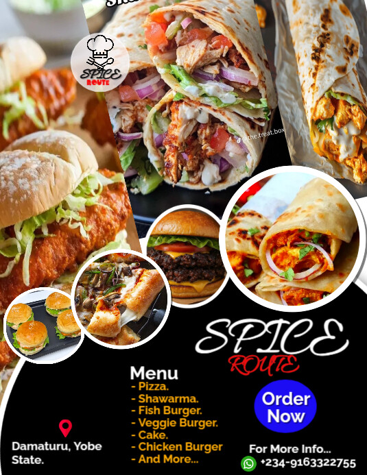 Restaurant Flyer Templat | PosterMyWall