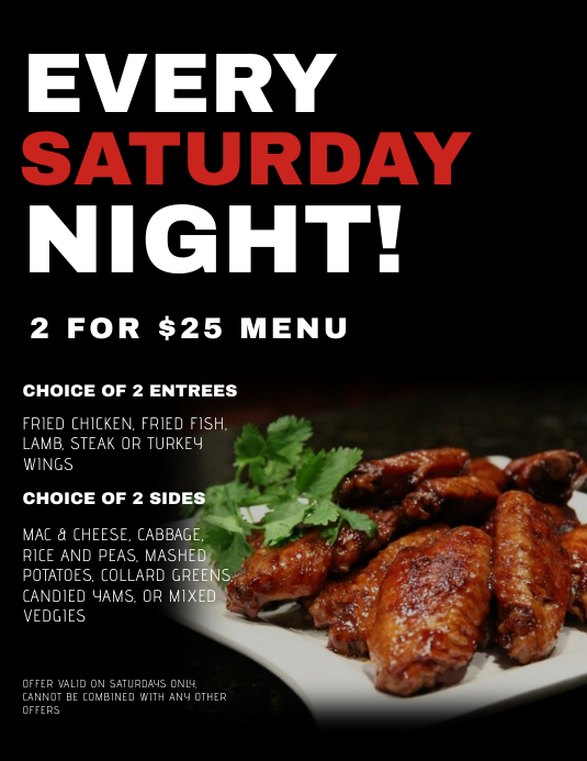 RESTAURANT Template | PosterMyWall