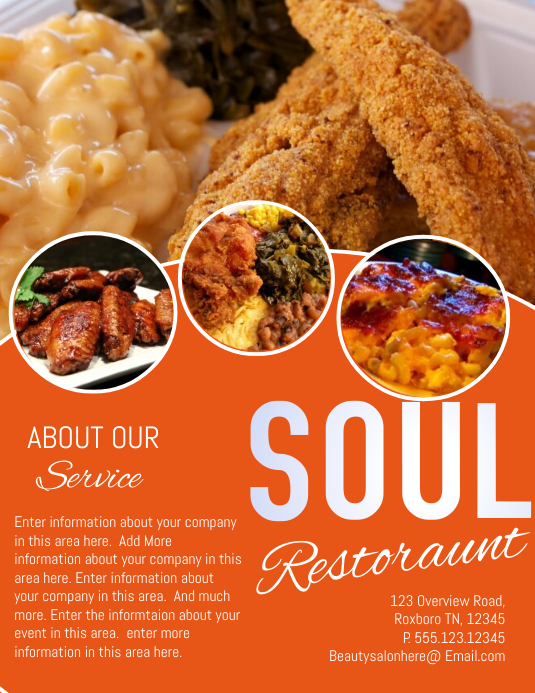 Copy of RESTAURANT | PosterMyWall