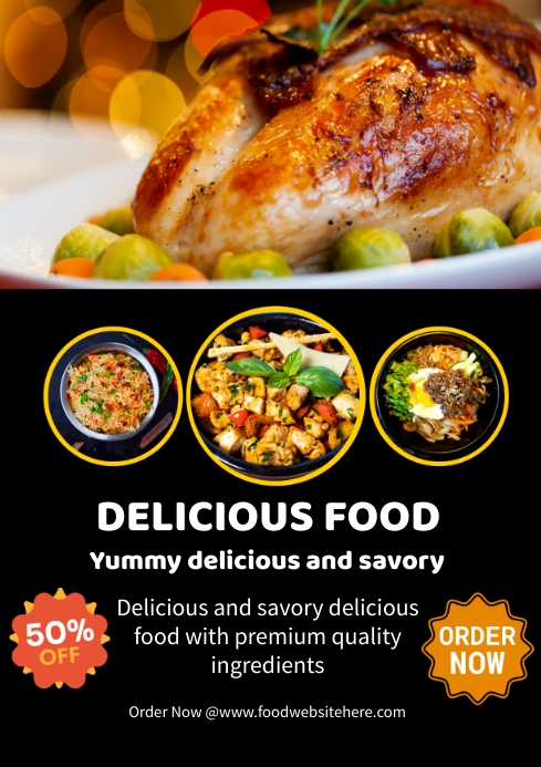Restaurant Flyer Template | PosterMyWall