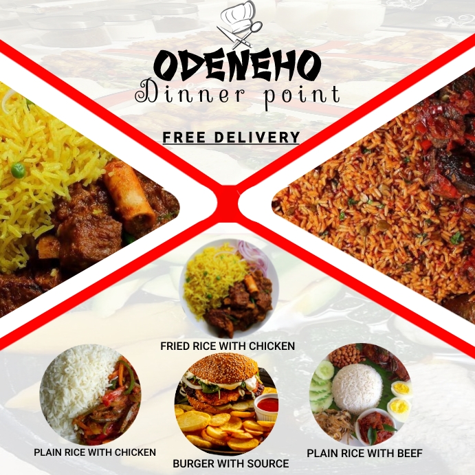 Brosur Templat Selebaran Restoran Postermywall