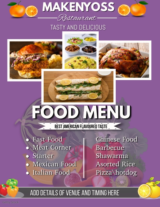 restaurant flyers Template | PosterMyWall