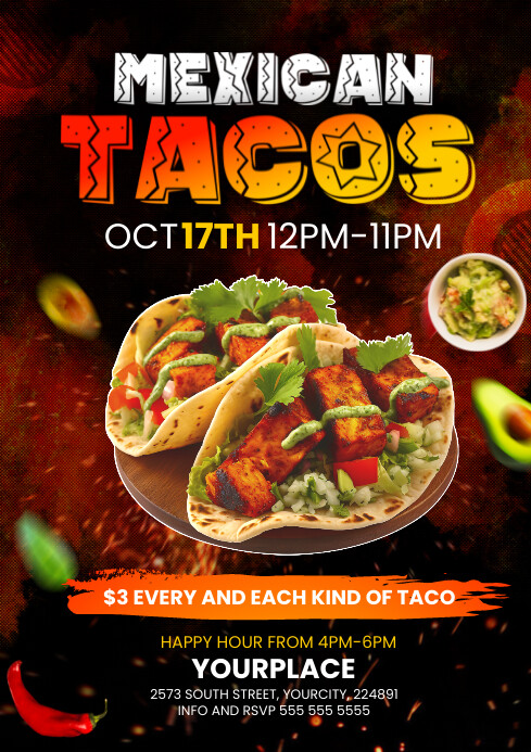 Restaurant Flyers Template | PosterMyWall