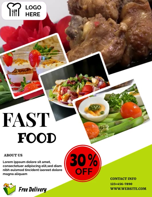 RESTAURANT FLYERS TEMPLATE | PosterMyWall