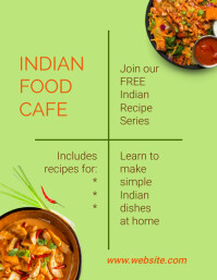 Restaurant Flyers: Indian Template | PosterMyWall
