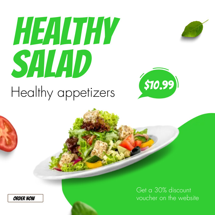 restaurant food instagram poster Template | PosterMyWall