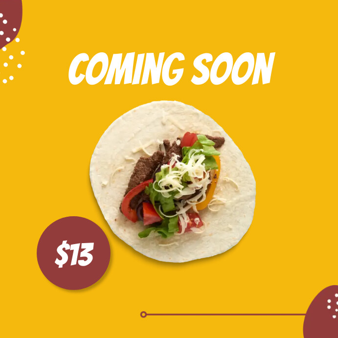 restaurant food instagram poster Template | PosterMyWall