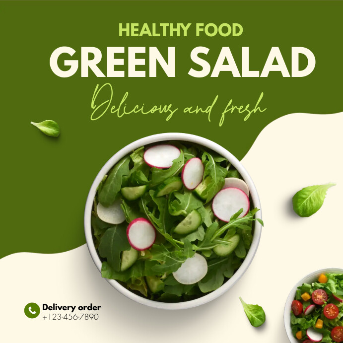 restaurant food instagram poster Template | PosterMyWall