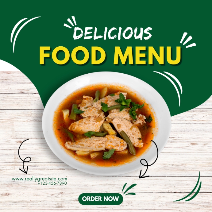 Copy of RESTAURANT FOOD TEMPLATES | PosterMyWall