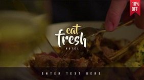 Restaurant/Food Video Template | PosterMyWall