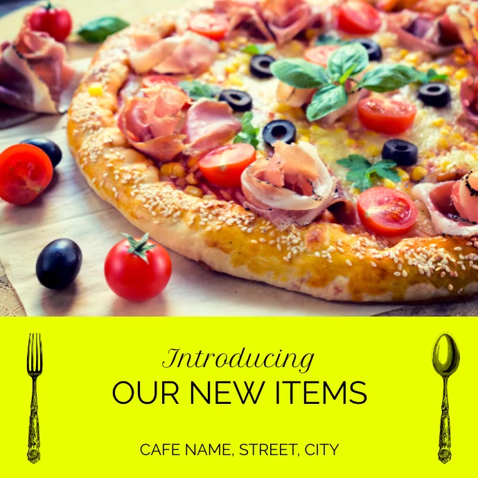 Restaurant instagram ad Template | PosterMyWall