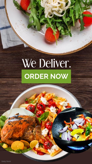 Restaurant Instagram Story Ad Template | PosterMyWall