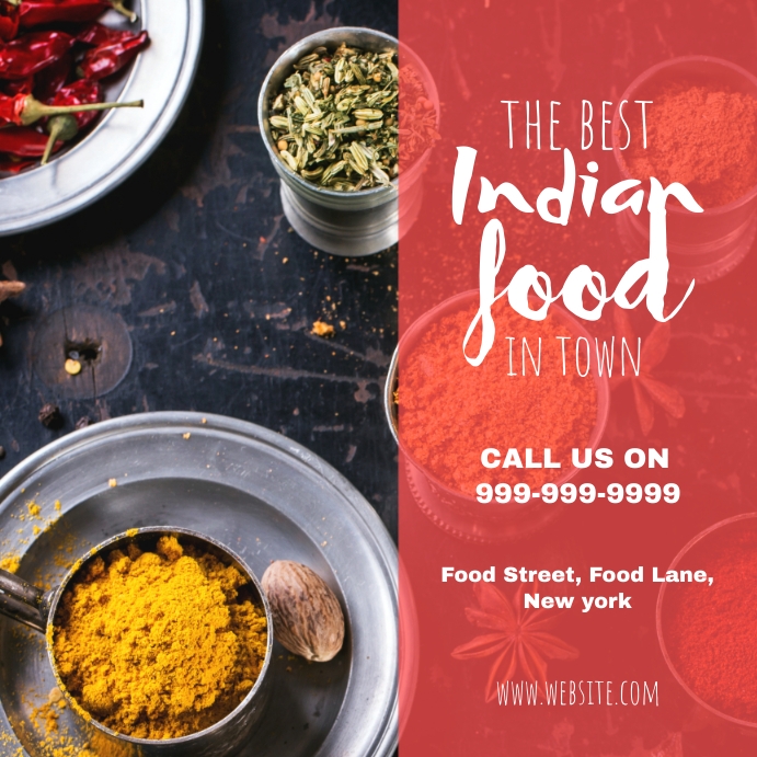 RESTAURANT INSTAGRAM TEMPLATE | PosterMyWall