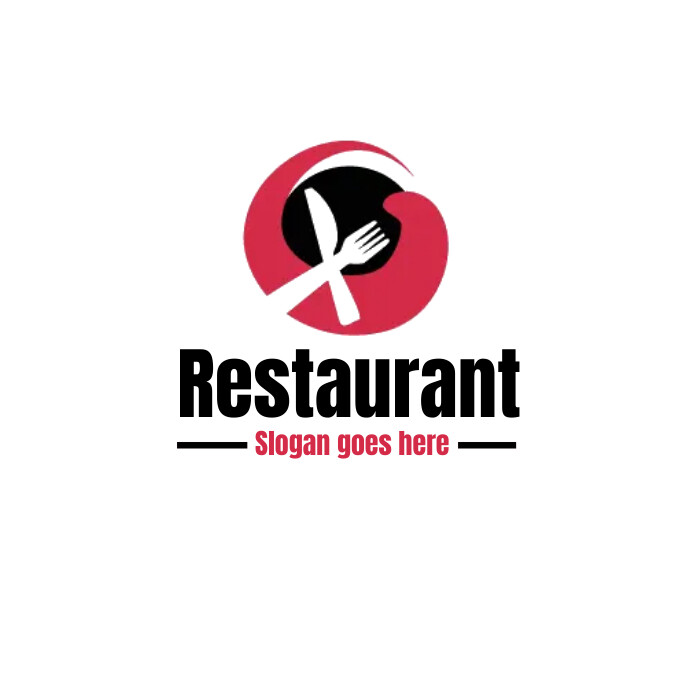 restaurant logo, food businesses logo (1) Template | PosterMyWall