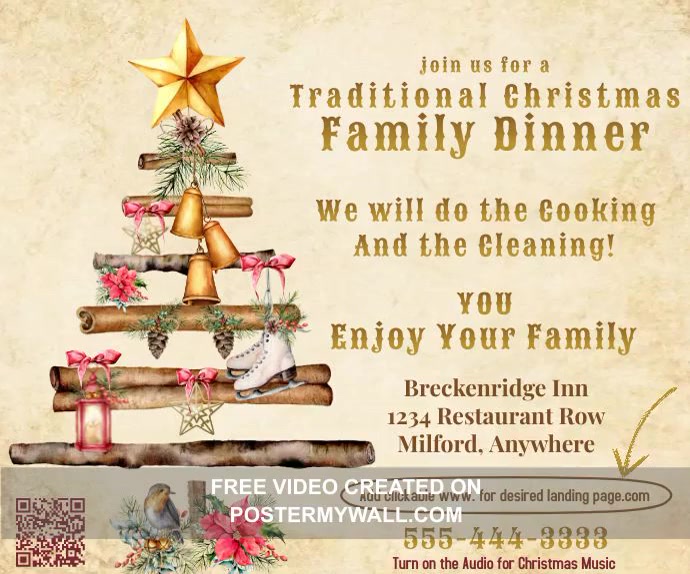 Restaurant Medium Rectangle Size Advertising Template | PosterMyWall